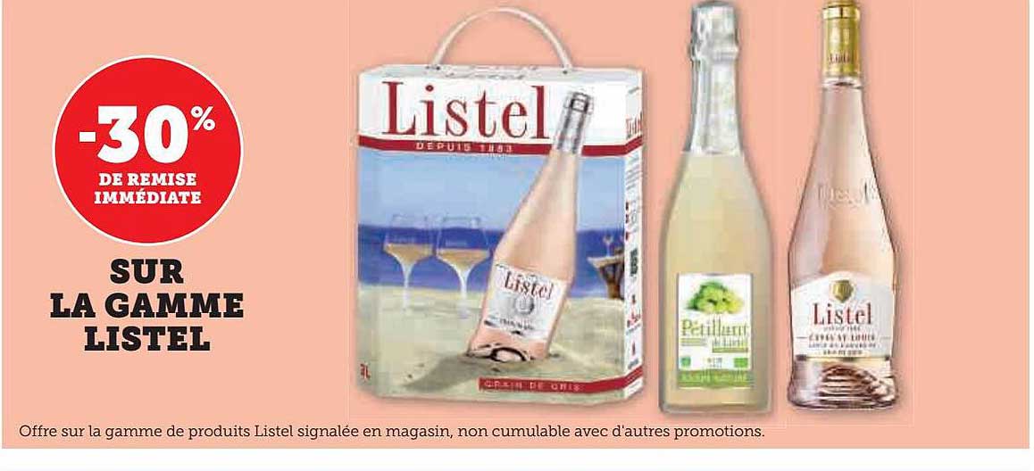 Promo La Gamme Listel Chez Hyper U ICatalogue Fr