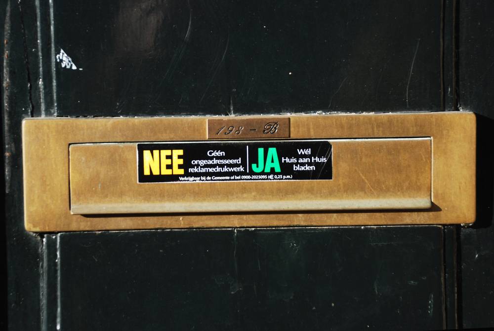 Hoe kom ik aan een JA/JA sticker?