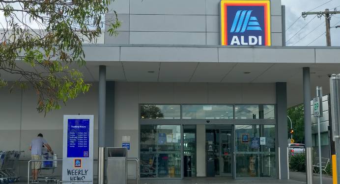 Aantal Aldi winkels in Duitsland