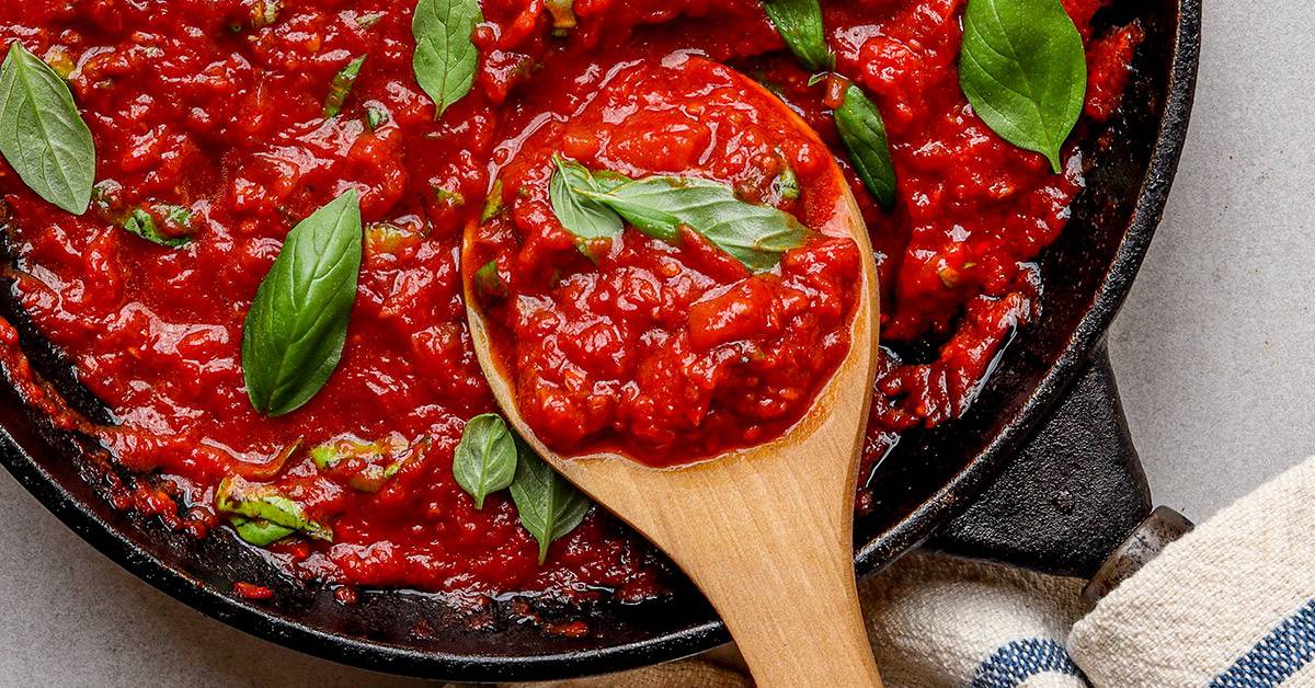 Authentieke Italiaanse saus