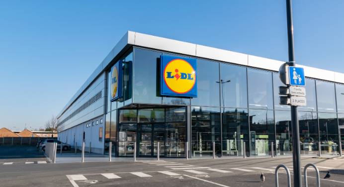 Lidl's marktaandeel in Nederland