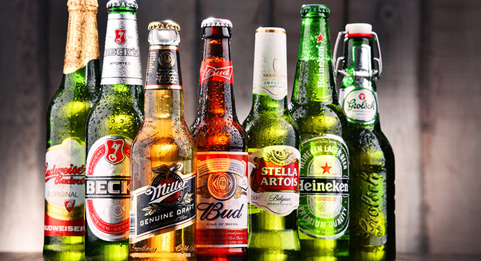 Top 10 grootste biermerken ter wereld