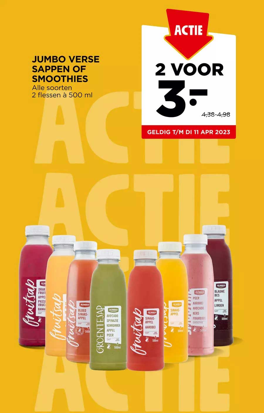 Jumbo Verse Sappen Of Smoothies Aanbieding bij Jumbo - 1Folders.nl