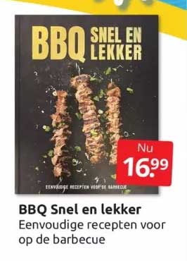 BBQ Snel En Lekker Aanbieding bij BoekenVoordeel - 1Folders.nl