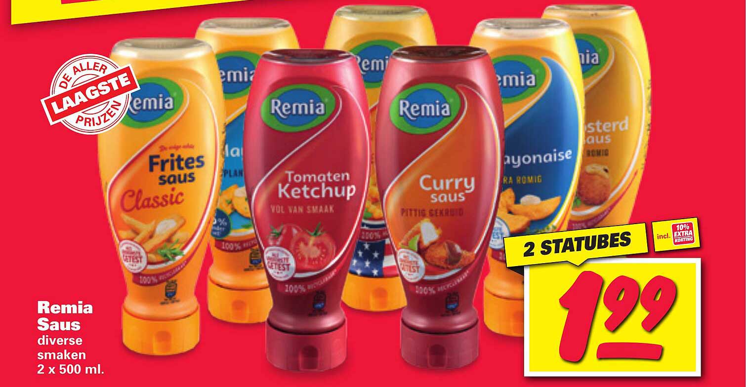 Remia Saus Aanbieding bij Nettorama - 1Folders.nl