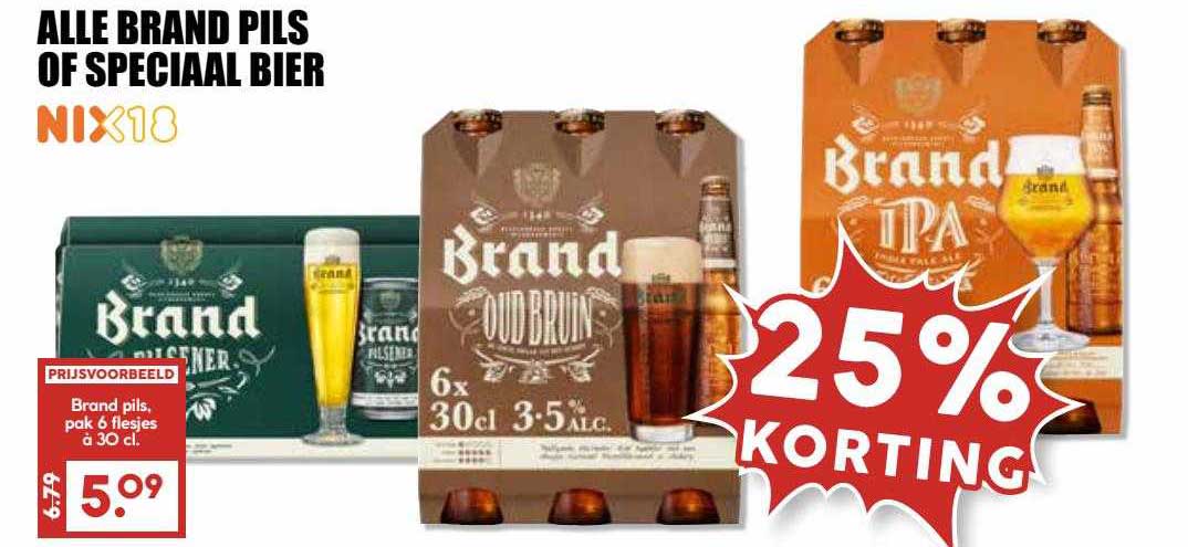 Alle Brand Pils Of Speciaal Bier 25% Korting Aanbieding bij MCD ...