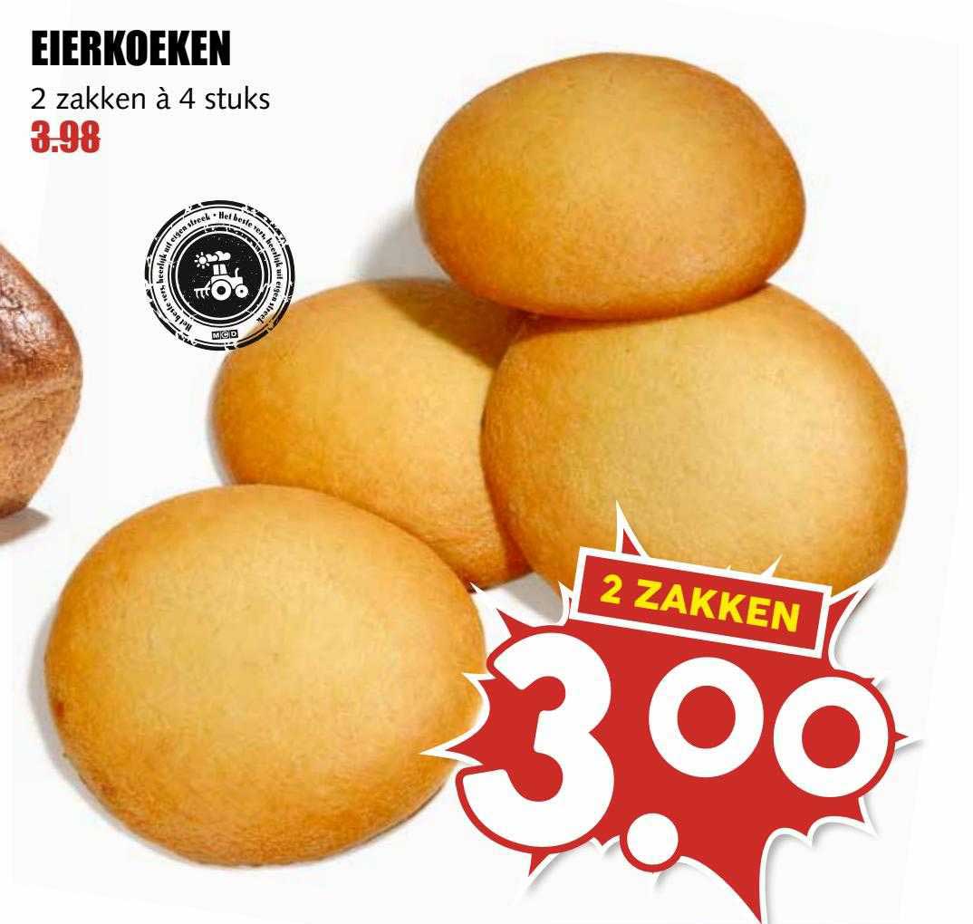 Eierkoeken Aanbieding bij MCD Supermarkt - 1Folders.nl