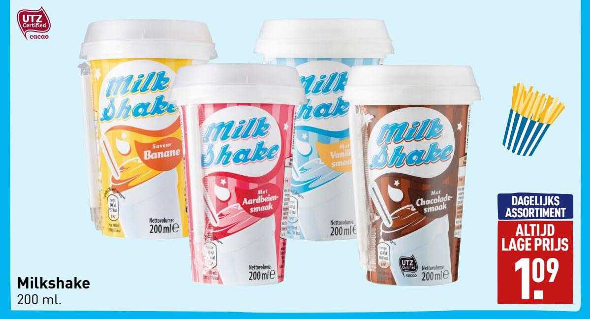 Milkshake Aanbieding bij ALDI - 1Folders.nl