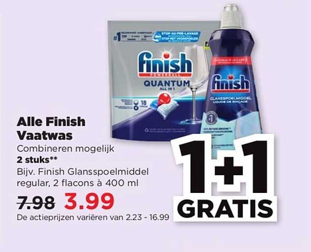 Alle Finish Vaatwas Aanbieding bij PLUS - 1Folders.nl