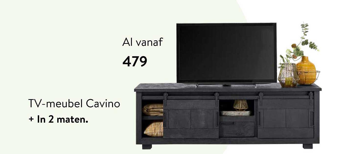 TV-Meubel Cavino Aanbieding bij Profijt Meubel - 1Folders.nl