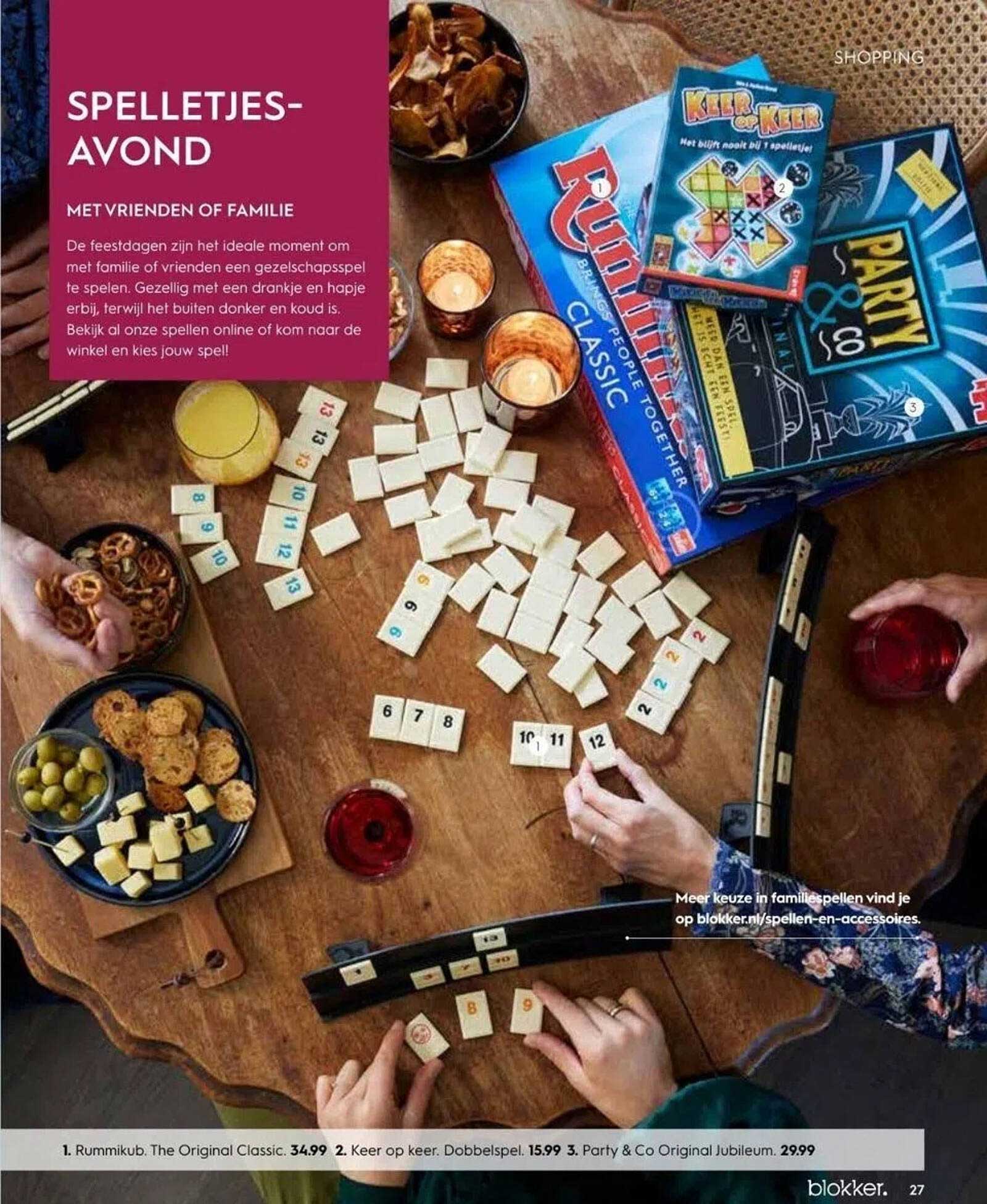 Rummikub, Keer Op Keer Of Party & Co Original Jubileum Aanbieding bij ...