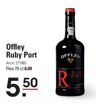 Offley Ruby Port Aanbieding bij Sligro - 1Folders.nl
