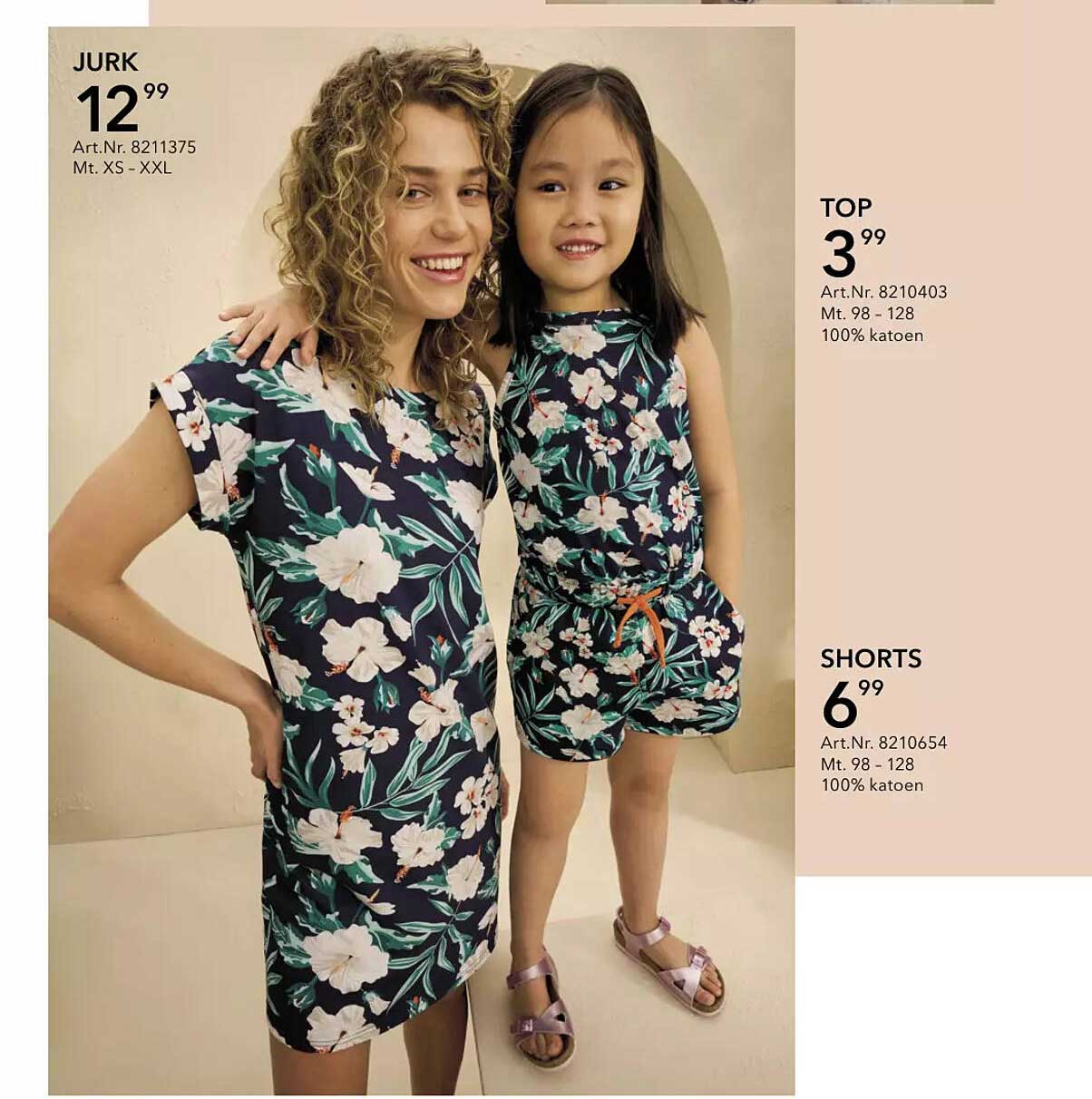 Jurk, Top Of Shorts Aanbieding bij Takko fashion - 1Folders.nl