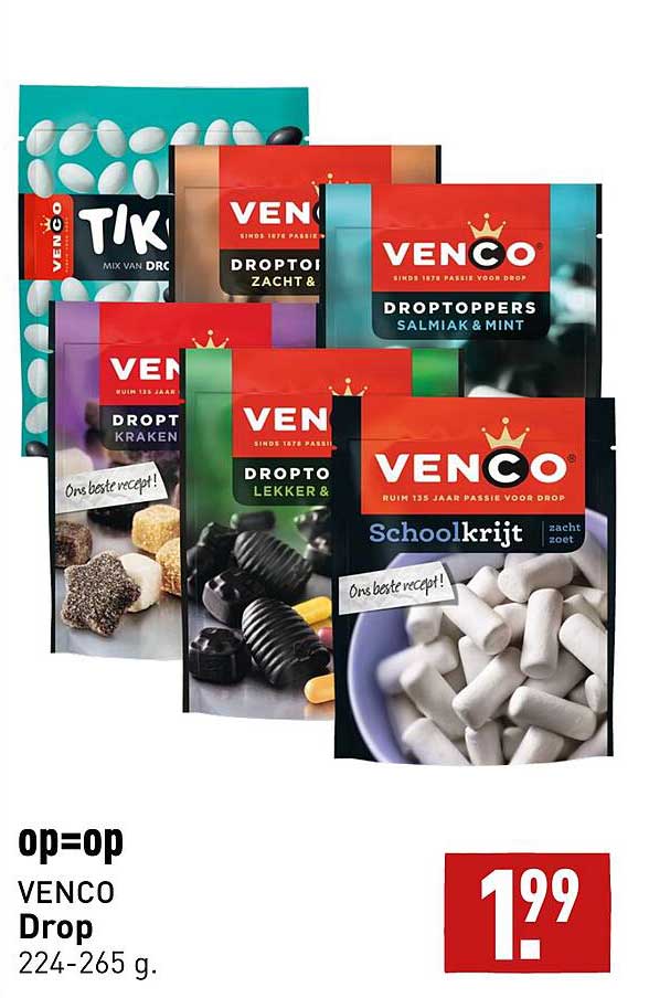 Venco Drop Aanbieding bij ALDI - 1Folders.nl