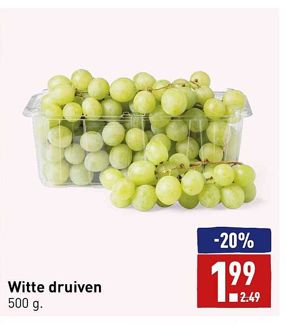 Witte Druiven Aanbieding bij ALDI - 1Folders.nl