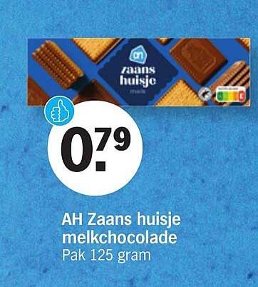 AH Zaans Huisje Melkchocolade Aanbieding bij Albert Heijn - 1Folders.nl
