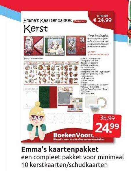 Emma's Kaartenpakket Aanbieding bij BoekenVoordeel - 1Folders.nl