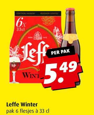Leffe Winter Aanbieding bij Boni - 1Folders.nl