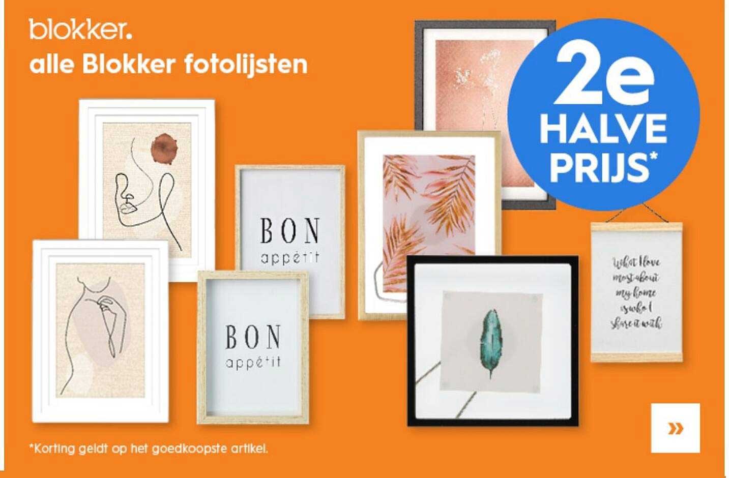 Alle Blokker Fotolijsten Aanbieding bij Blokker - 1Folders.nl