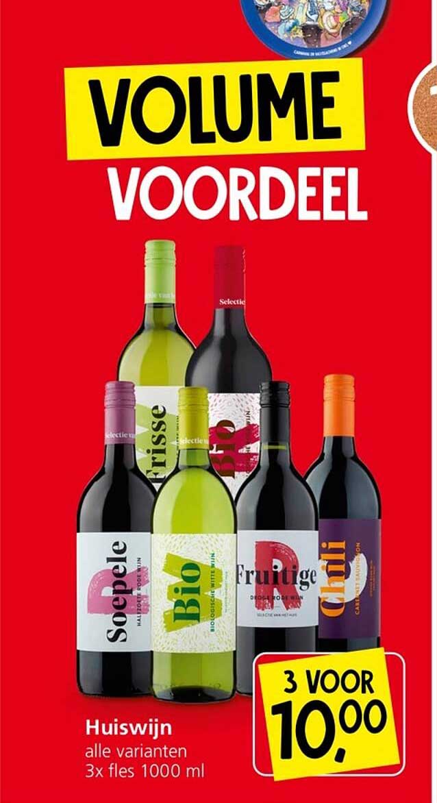 Huiswijn Aanbieding bij Jan Linders - 1Folders.nl