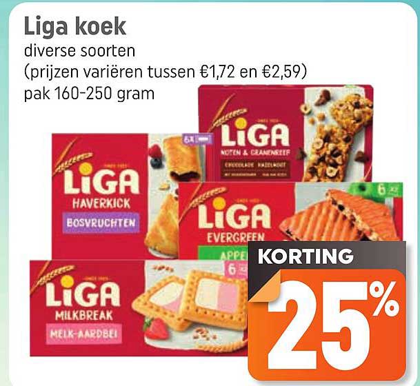 Liga Koek Aanbieding bij Dagwinkel - 1Folders.nl
