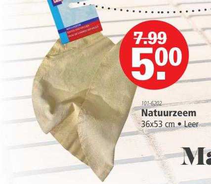 Natuurzeem Aanbieding bij Marskramer - 1Folders.nl