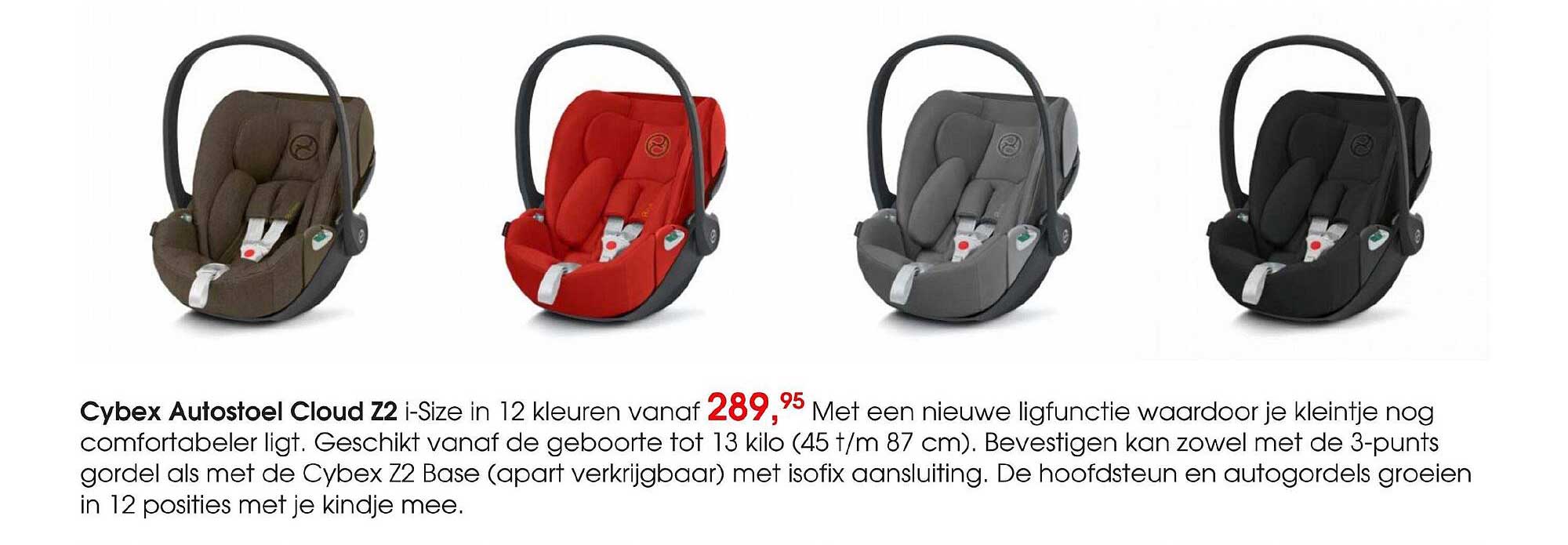 Cybex Autostoel Cloud Z2 Aanbieding bij BabyPlanet - 1Folders.nl