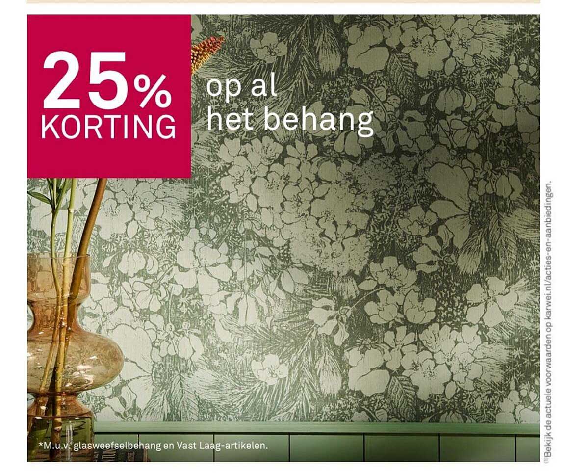 Op Al Het Behang Aanbieding bij Karwei - 1Folders.nl
