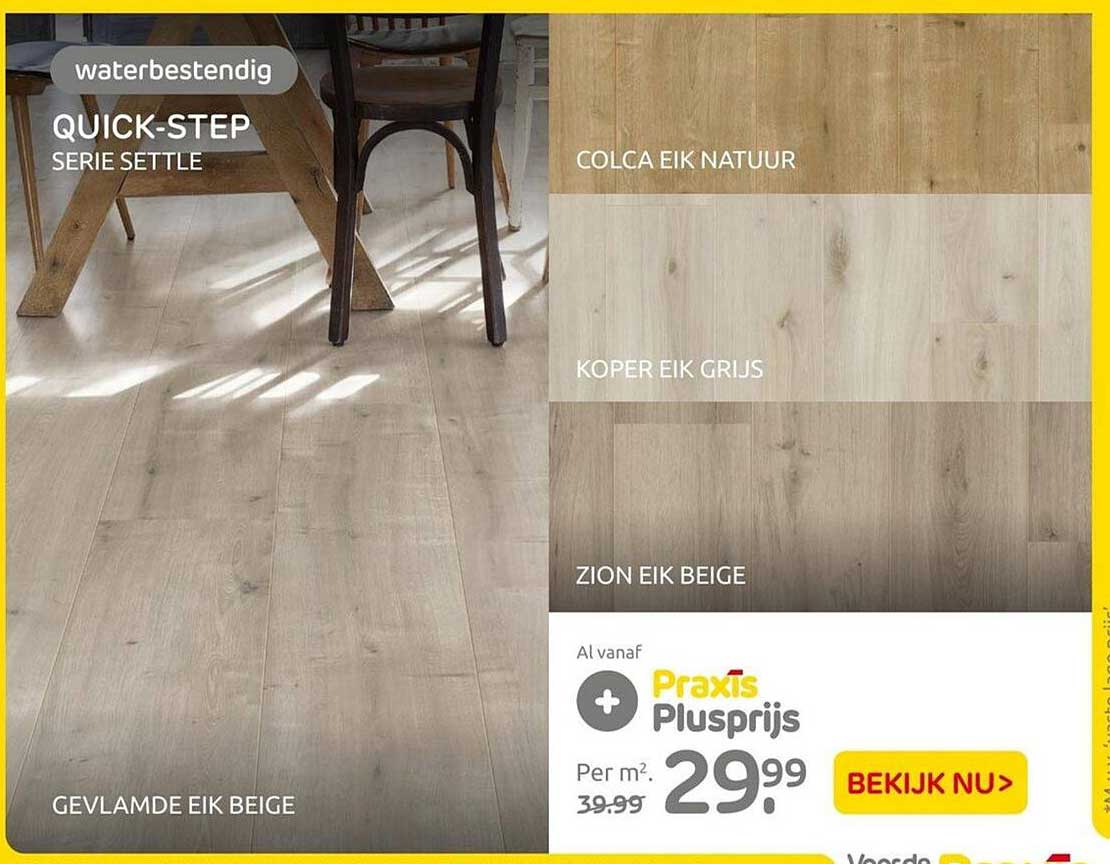 Quick-Step Laminaat Aanbieding bij Praxis - 1Folders.nl