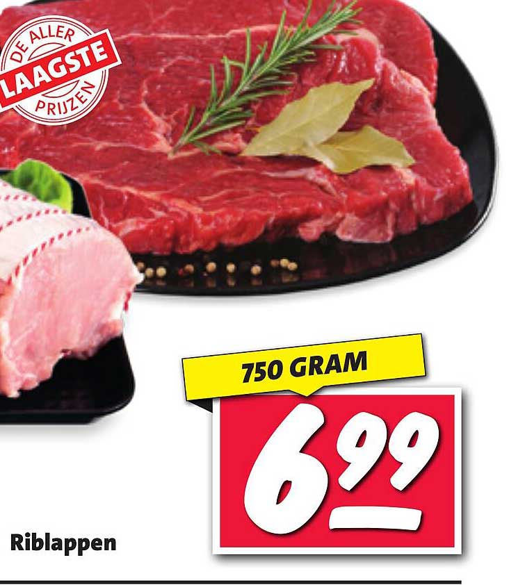 Riblappen Aanbieding bij Nettorama - 1Folders.nl