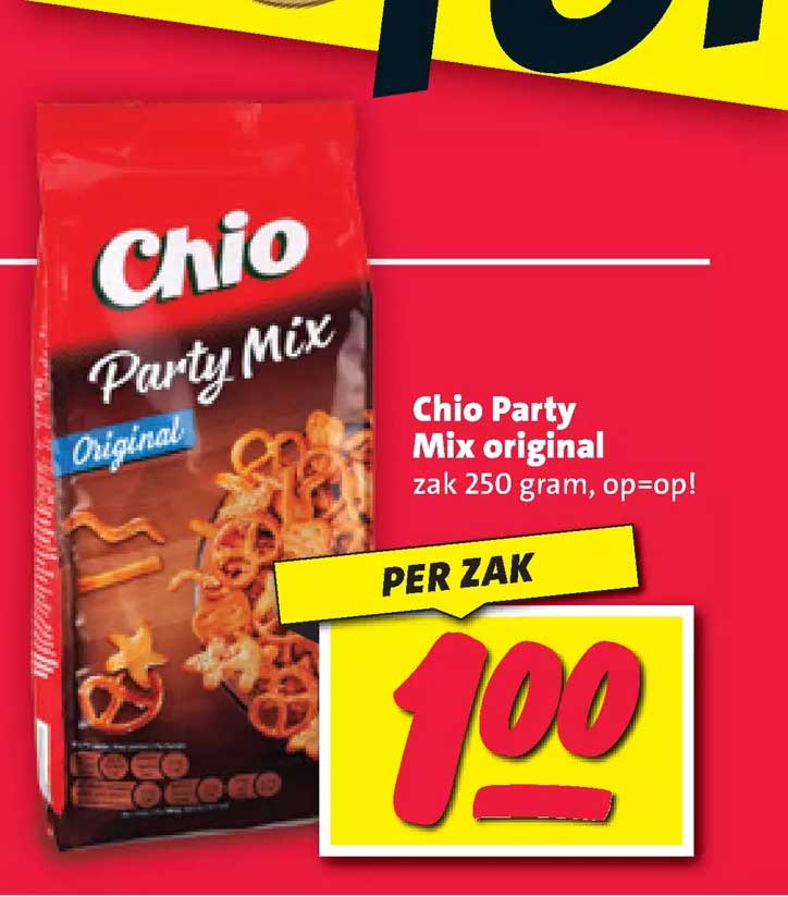 Chio Party Mix Original Aanbieding bij Nettorama - 1Folders.nl