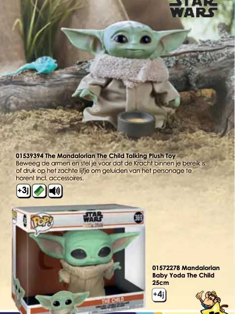The Mandalorian The Child Talking Plush Toy Of Mandalorian Baby Yoda ...