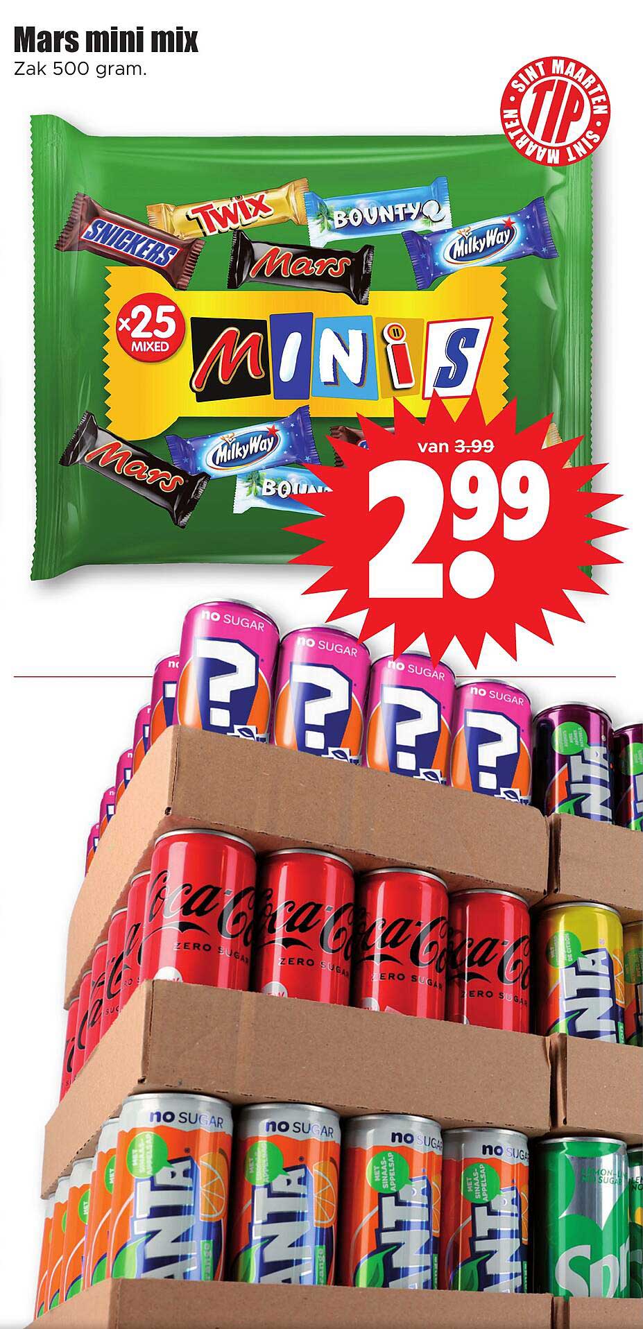 Mars Mini Mix Aanbieding bij Dirk - 1Folders.nl