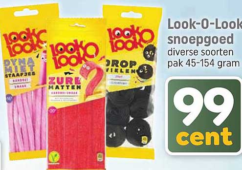 Look-O-Look Snoepgoed Aanbieding bij Dagwinkel - 1Folders.nl