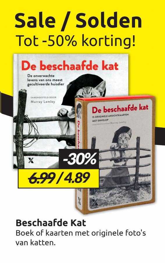 Beschaafde Kat Aanbieding bij BoekenVoordeel - 1Folders.nl