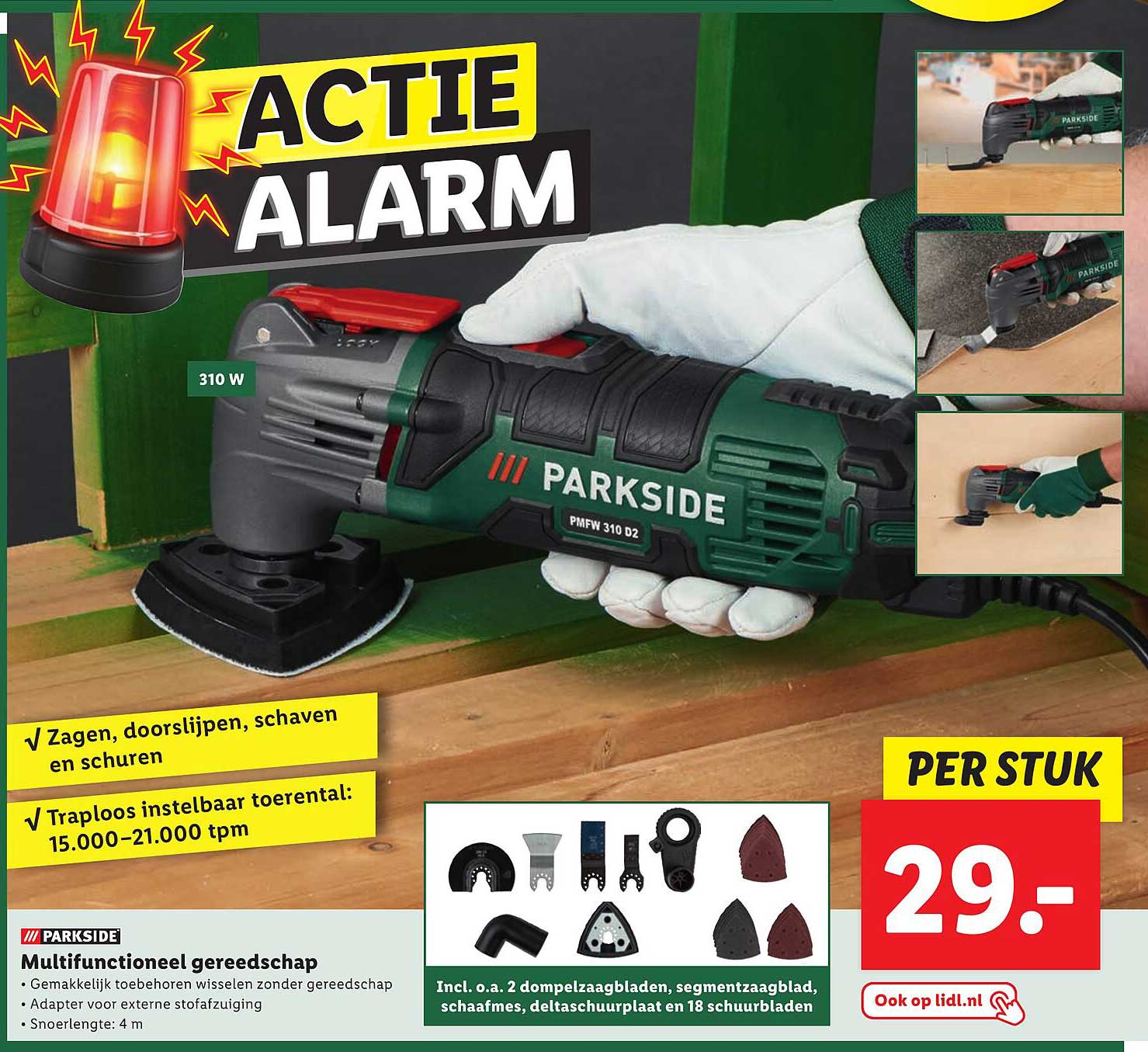 Parkside Multifunctioneel Gereedschap Aanbieding bij Lidl - 1Folders.nl