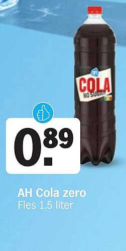 AH Cola Zero Aanbieding bij Albert Heijn - 1Folders.nl