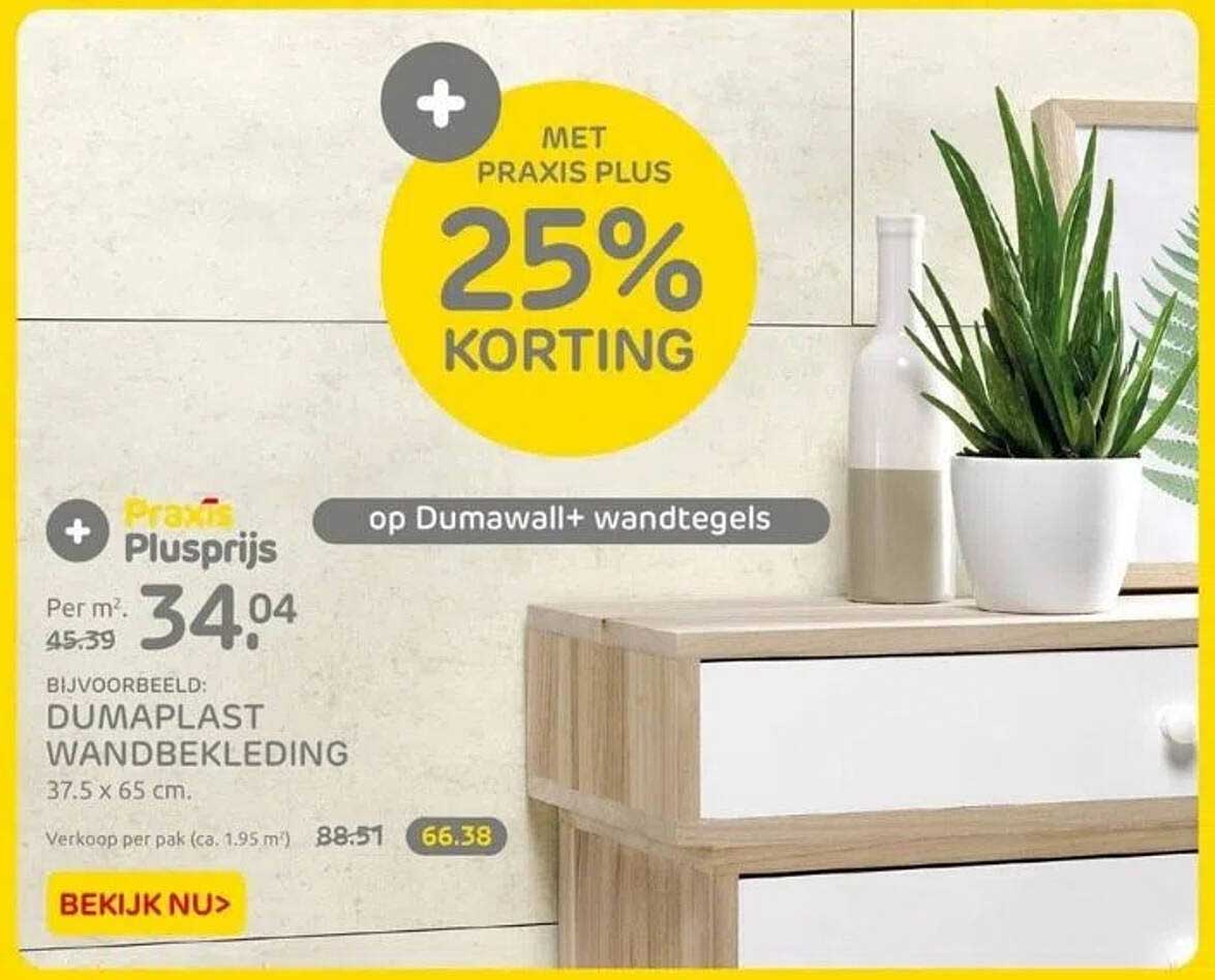 Dumaplast Wandbekleding Aanbieding bij Praxis - 1Folders.nl