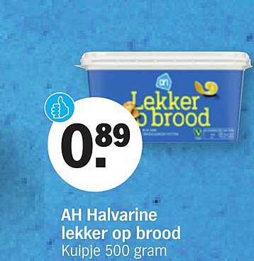 AH Halvarine Lekker Op Brood Aanbieding bij Albert Heijn - 1Folders.nl