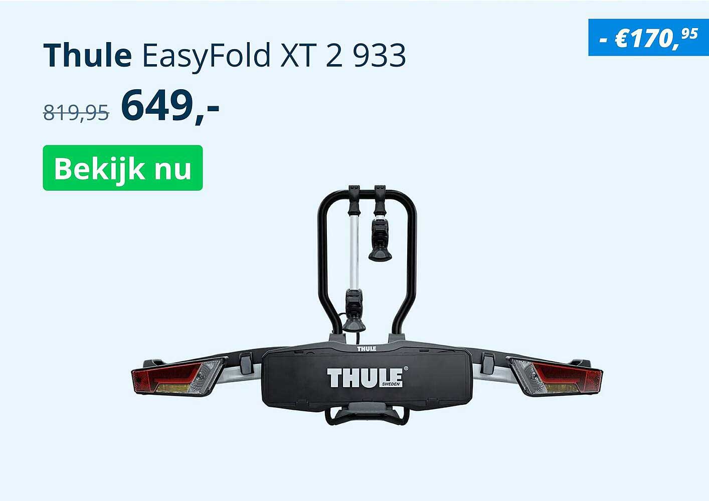 Thule EasyFold XT 2 933 Aanbieding bij Mantel - 1Folders.nl