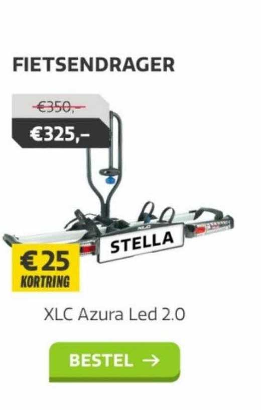 Fietsendrager Xlc Azura Led 2.0 Aanbieding bij Stella Fietsen - 1Folders.nl