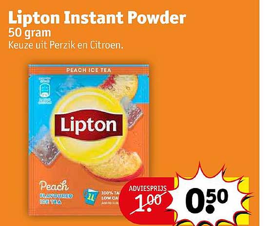 Lipton Instant Powder Aanbieding bij Kruidvat - 1Folders.nl