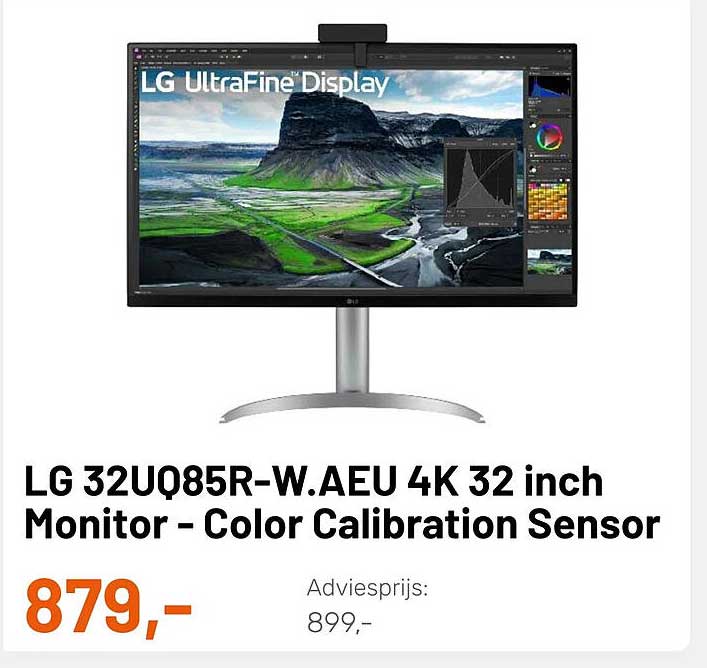 LG 32UQ85R-W.AEU 4K 32 Inch Monitor - Color Calibration Sensor Aanbieding bij Kamera Express ...