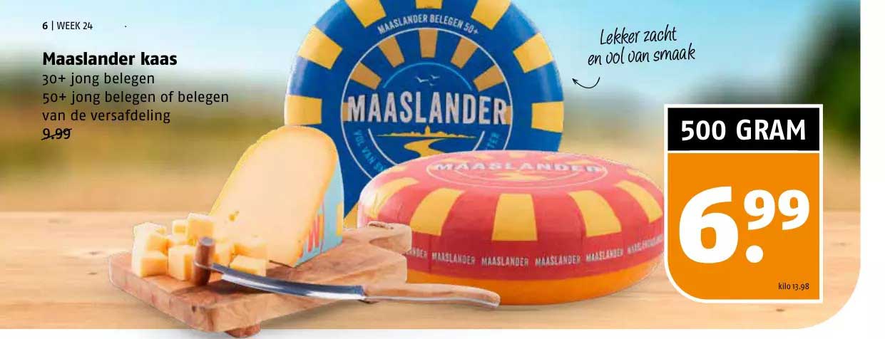 Maaslander Kaas Aanbieding bij Poiesz - 1Folders.nl