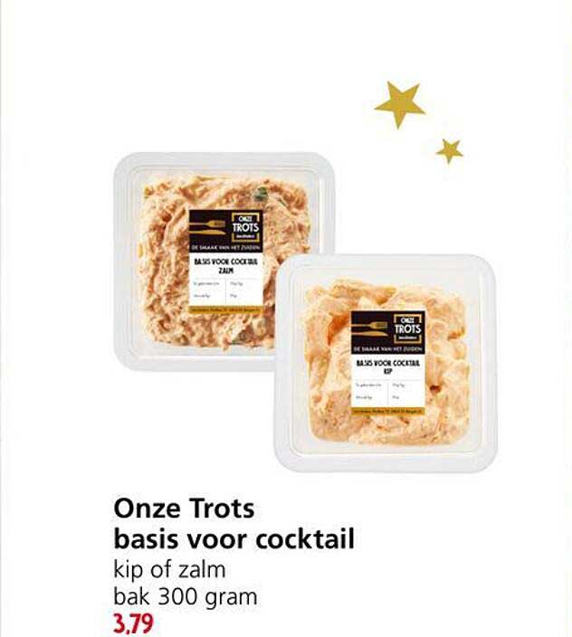 Onze Trots Basis Voor Cocktail Aanbieding bij Jan Linders - 1Folders.nl