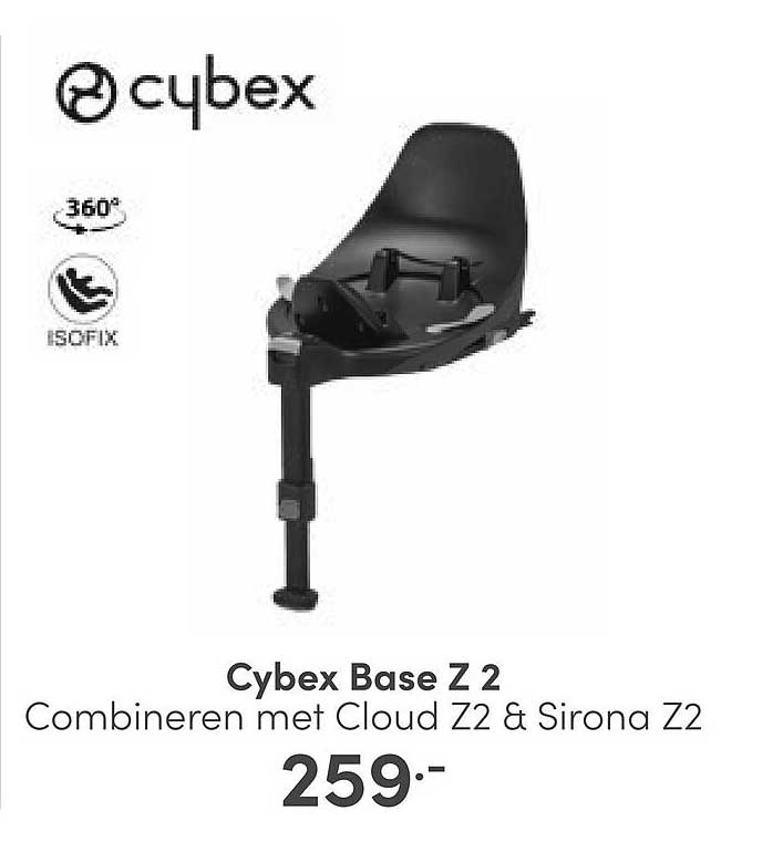 Cybex Base Z 2 Aanbieding bij Baby & Tiener - 1Folders.nl