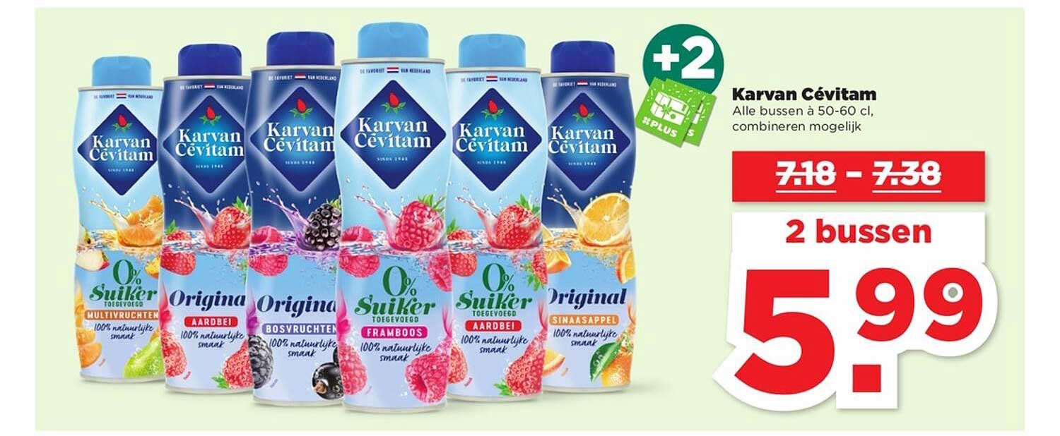 Karvan Cévitam Aanbieding bij PLUS - 1Folders.nl