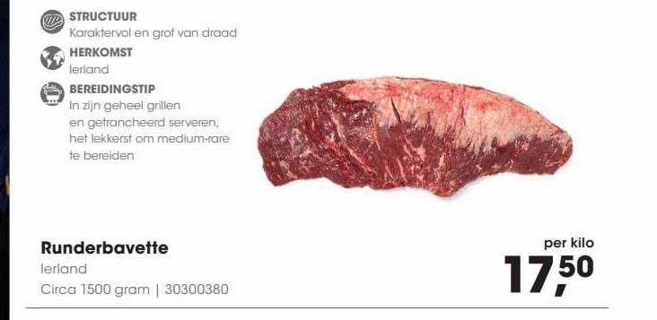Runderbavette Aanbieding bij HANOS - 1Folders.nl