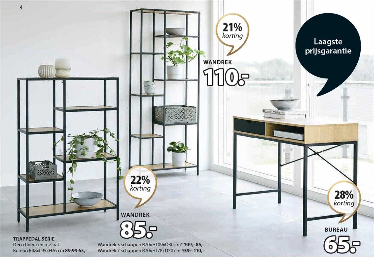 Trappedal Serie : Bureau, Wandrek 5 Schappen Of Wandrek 7 Schappen ...