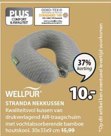Wellpur Stranda Nekkussen Aanbieding bij Jysk - 1Folders.nl